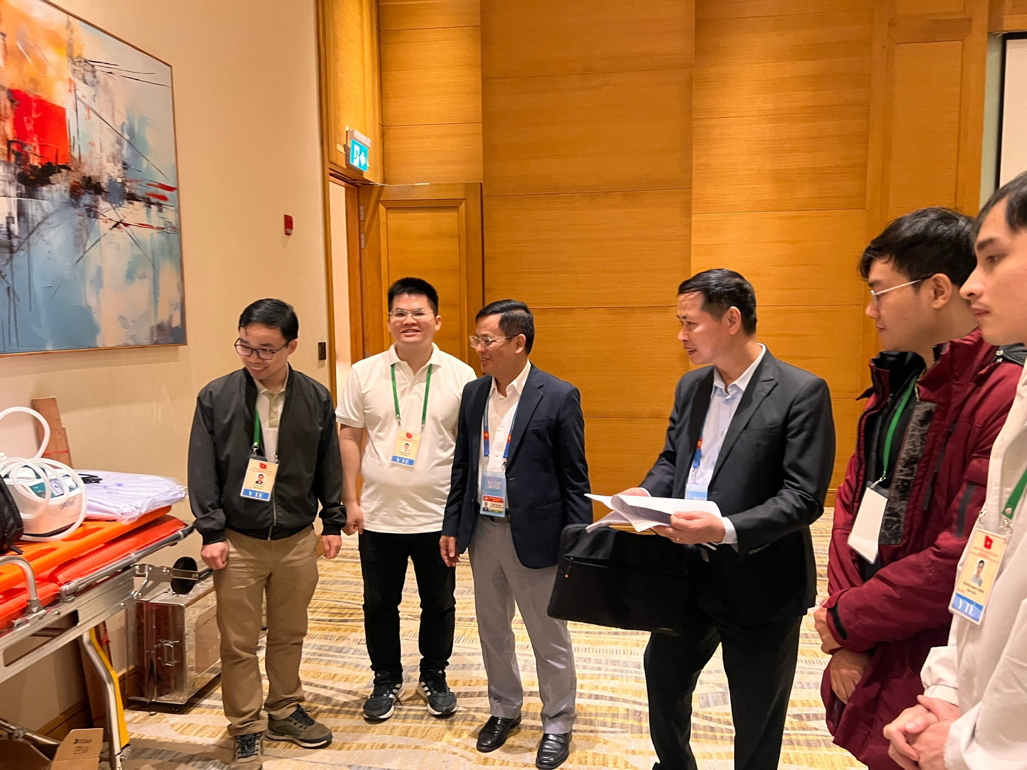 Bộ Y tế kiểm tra công tác y tế tại Đại hội Đảng XIV