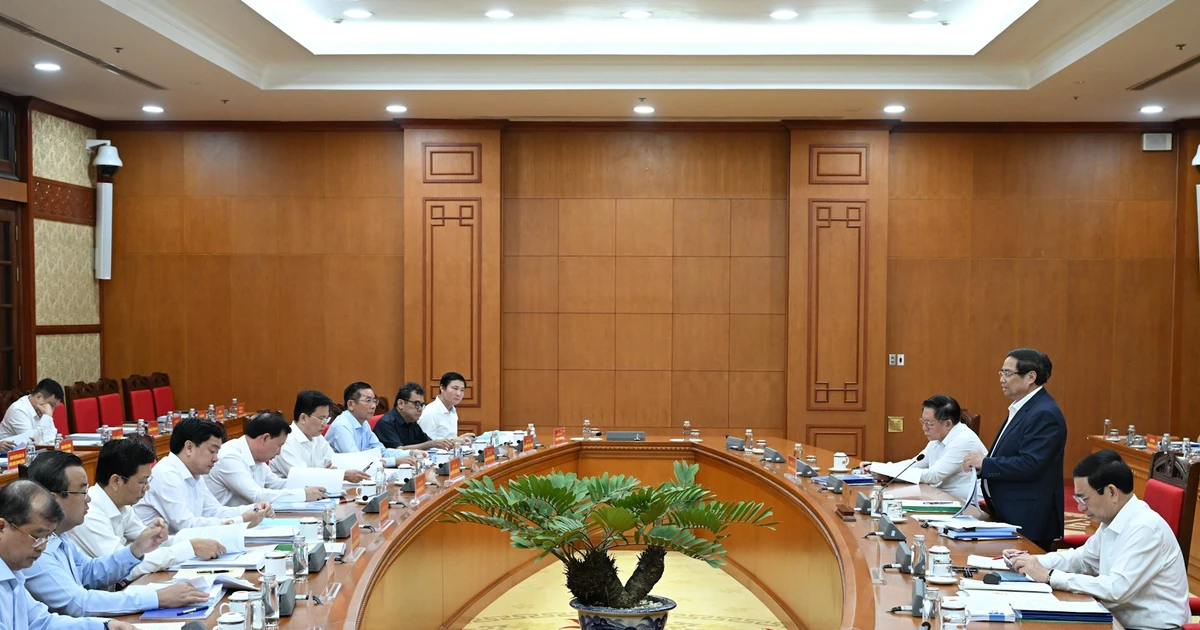 [Ảnh] Bộ Chính trị làm việc với Ban Thường vụ các tỉnh Tây Ninh và ...